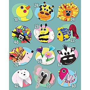 3D Paper Crafts for Kids: 26 Creative Projects to Make from A–Z (Happy Fox Books) Practice the ABCs while Making Adorable Giraffes, Kites, Apples, Unicorns, Zebras, and More, for Children Ages 4-8