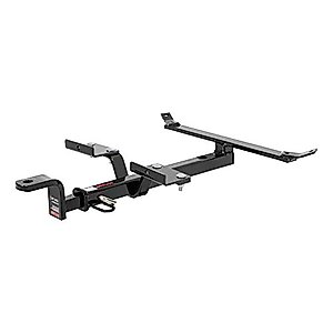 CURT 113393 Class 1 Trailer Hitch with Ball Mount, 1-1/4-In Receiver, Fits Select Jaguar X-Type