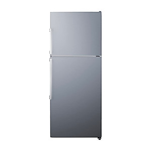 Summit Appliance FF1513SS 28" Wide Top Mount Refrigerator-Freezer, Interior LED Lighting, Digital Temperature Control, 13.63 cu.ft Capacity, Frost-free, Open Door Alarm, Stainless Steel Exterior