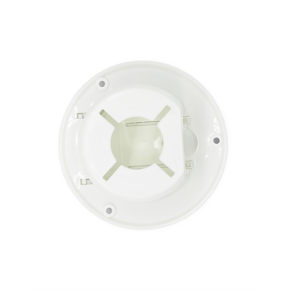 X-Haibei RV Trailer Camper Electric Power Cord Cable Hatch Round Fits 2-3/4 inches Dia. Hole Flip Up Cover (White)