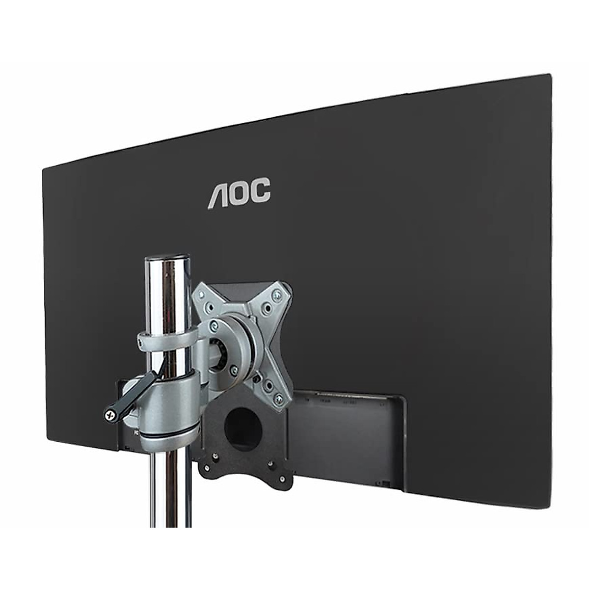 Monitor VESA Adapter Conversion Plate - from 75x75mm to 100x100m | Compatible with AOC C32V1Q Monitor | Laser Cut | 100% Made in North America