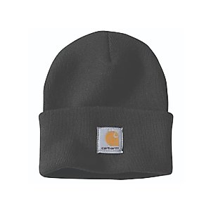 Carhartt Men's Knit Cuffed Beanie, Black, One Size