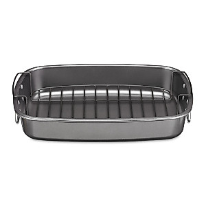 Cuisinart Ovenware Classic Collection 17 by 12-Inch Roaster with Removable Rack