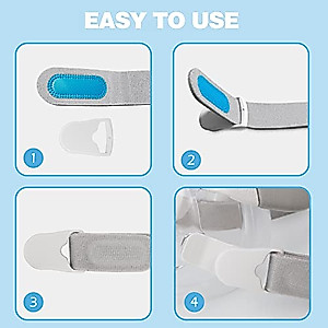 Quick-Disconnect Cpap Headgear Clips Magnetic Mask Clips Compatible Whit Resmeds AirFit F20 F30 N20, Compatible Whit AirTouch F20 F30 N20 (2 Pack)