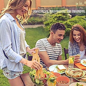 Salad Servers Bamboo Serving Tosser Server Claws Wooden Server Claws Stylish Design Best for Serving Salad, Pasta, Fruit On Your Kitchen Counter Pack of 2