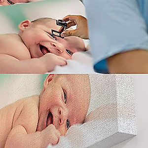 Jianchuang Canvas Prints Custom Your Photos Pictures On Canvas ,Personalized Canvas Wall Art Ready to Hang (8x6 in), Study Room