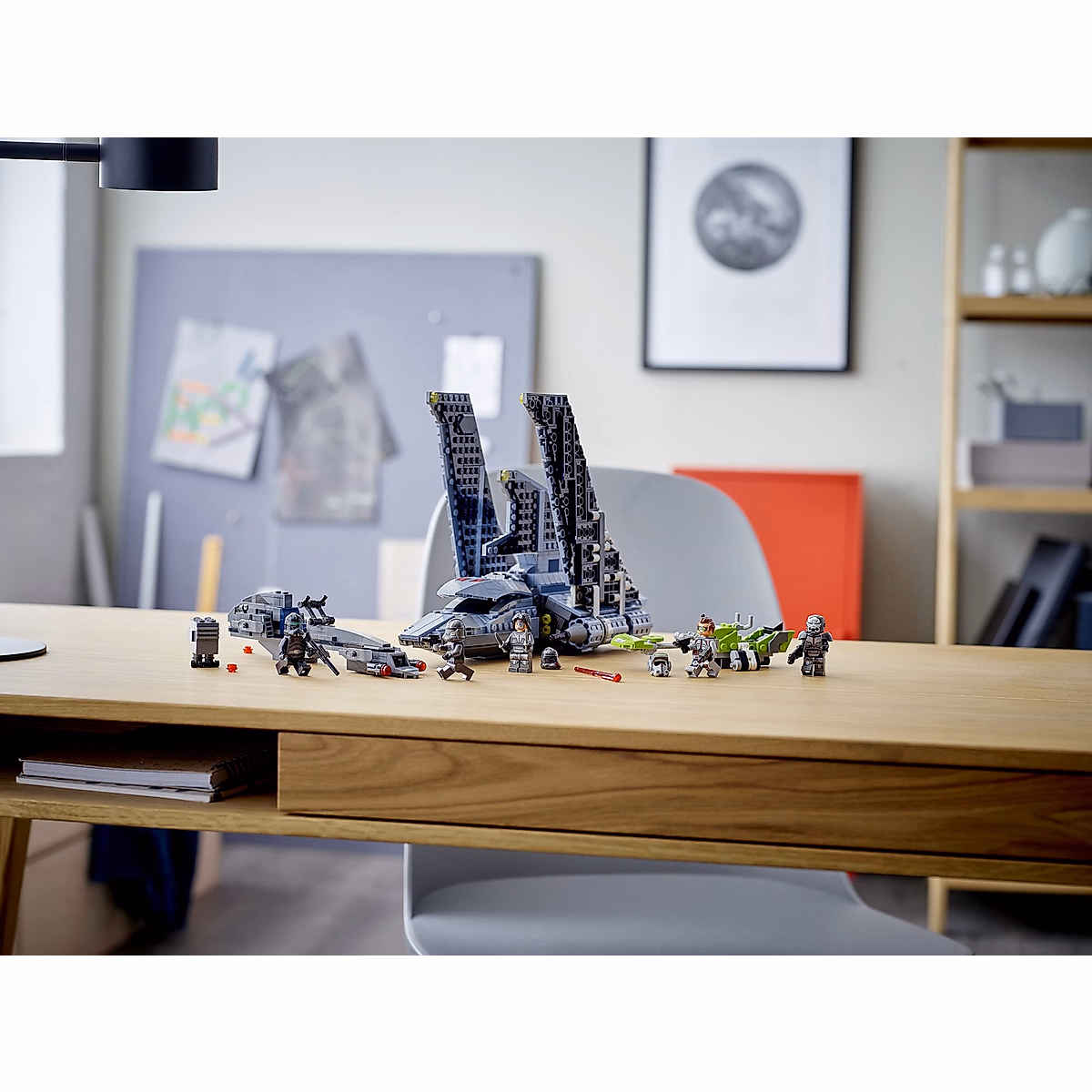 LEGO Star Wars The Bad Batch Attack Shuttle 75314 Awesome Toy Building Kit with 5 Minifigures; New 2021 (969 Pieces)