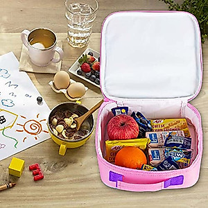 UFNDC Toddler Backpack for Girls, 3pcs Unicorn Sequin Preschool Bookbag with Lunch Box,Cute Kindergarten School Bag