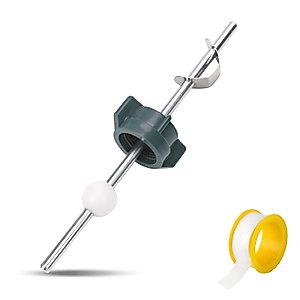 Lavatory Pop Up Center Piece Assembly, Bathroom Sink Drain Stopper Ball Pivot Rod Replacement Compatible with Price Pfister Pop up Stopper & Other Hot Brands Replacement for PS2673
