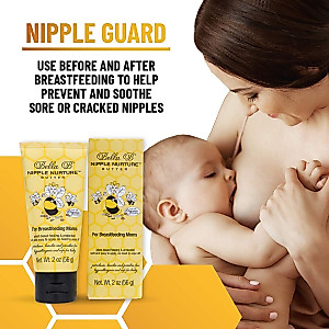 Bella B Bundle: Nipple Nurture Butter 2 oz and Tummy Honey Butter 4 oz (4 Ounce)