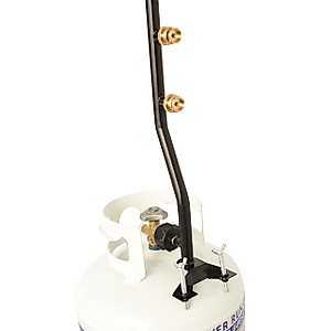 Coleman Northstar 1500 Lumens Propane Lantern + Flame King 3 Outlet Propane Distribution Post