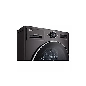LG WM6998HBA Ventless Washer/Dryer Combo LG WashCombo All-in-One 5.0 cu. ft. Mega Capacity with Inverter HeatPump Technology and Direct Drive Motor