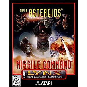 Super Asteroids and Missle Command (Atari Lynx)