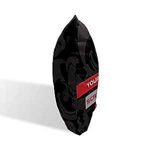 Ohio State Buckeyes Scarlet and Gray Throw Pillow | Personalized | Custom