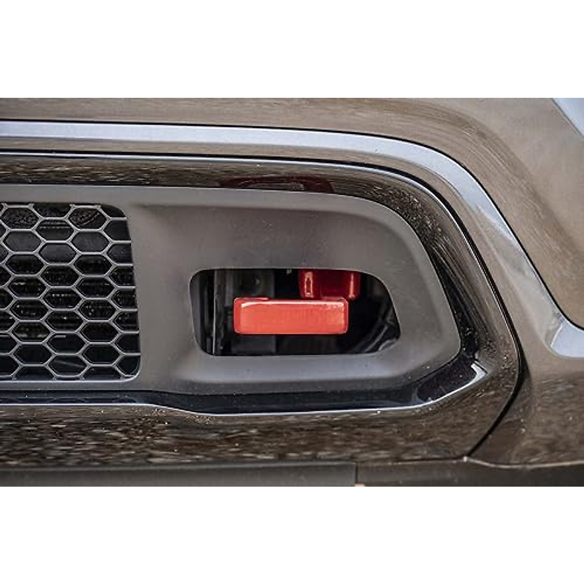 Rough Country Forged Tow Hooks for for 15-22 Jeep Grand Cherokee | Red - RS133