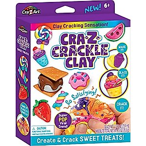 CRA-Z-Crackle Clay Create & Crack Sweet Treats for Ages 6 and Up