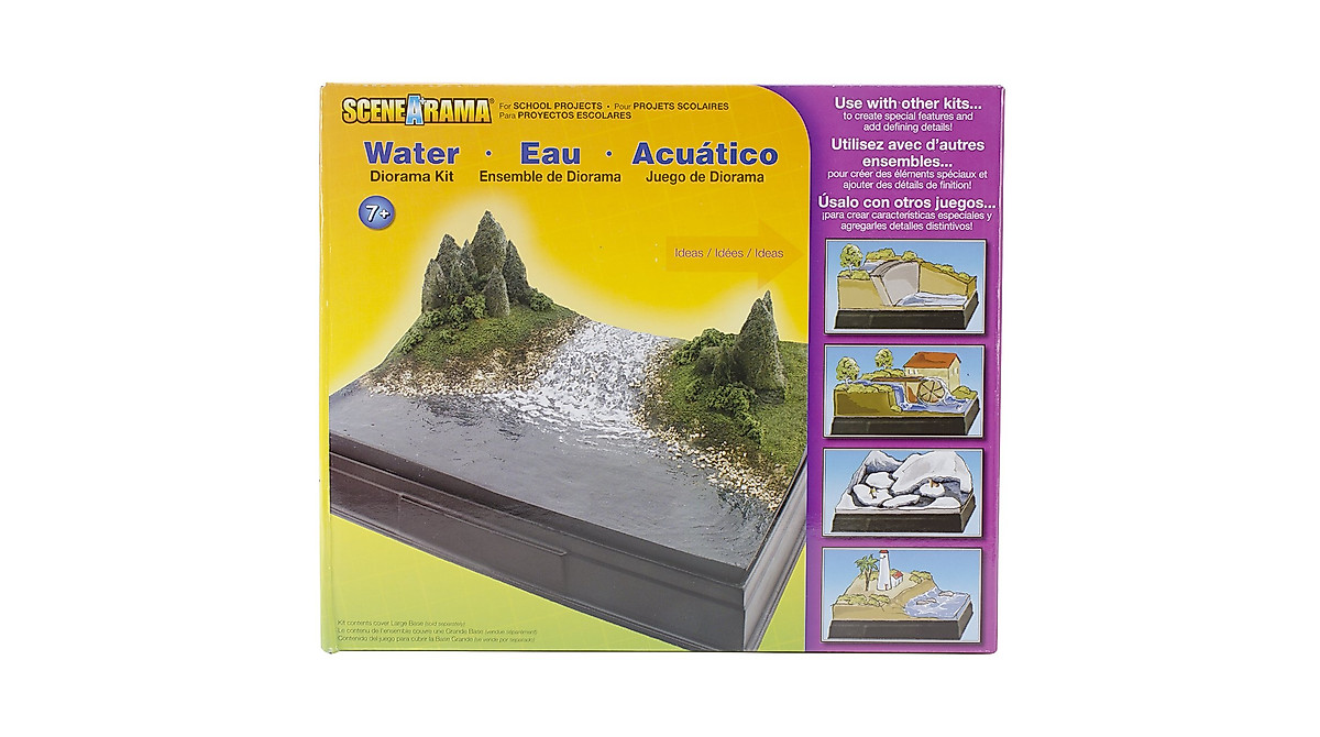 Woodland Scenics SP4113 Diorama Kit – Realistic Water Scenes