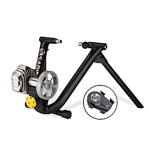 Saris Fluid2 Smart Equipped Indoor Bike Trainer, Includes Speed Sensor