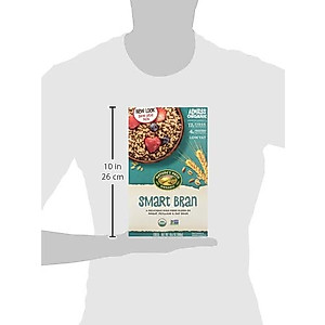 Nature's Path Organic Smart Bran Cereal, 10.6 Ounce, Non-GMO, 17g Fiber, 4g Protein