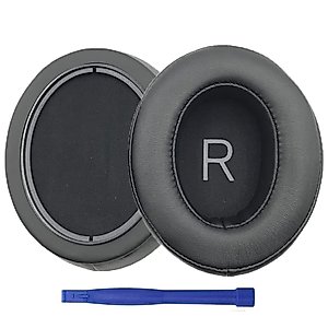 Momentum 3 Ear Pads, Replacement Ear Cushions Pillow Cover Muffs Protein Leather Memory Foam Earpads for Sennheiser Momentum 3.0 Wireless Headphones - Black