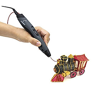 SCRIB3D 3D Printing Pen PLA Plastic Filament Refill Pack (10 Assorted Colors, 10 Feet Each)