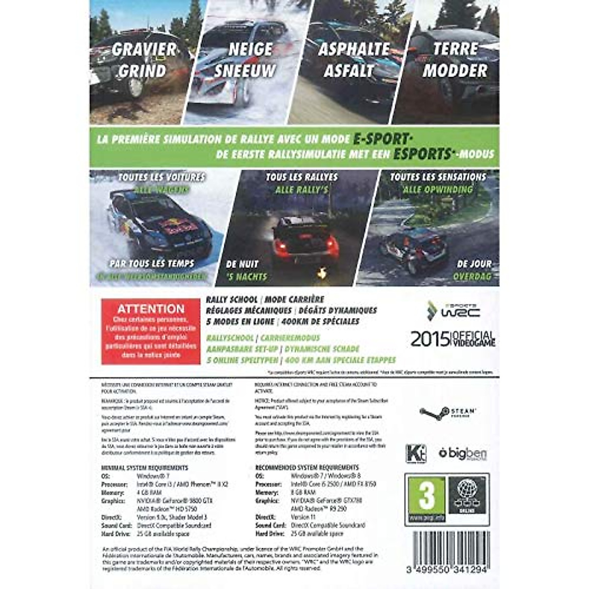 WRC 5 - Xbox 360 - Xbox 360