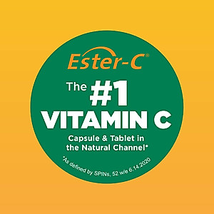 Ester-C American Health with Citrus Bioflavonoids Capsules (3 Pack) - 24-Hour Immune Support, Gentle On Stomach, Non-Acidic Vitamin C - Non-GMO, Gluten-Free - 1000 mg, 90 Count