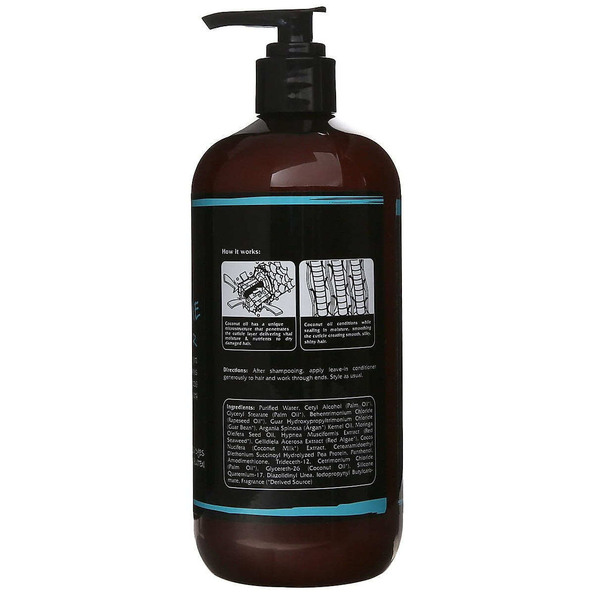 Renpure Coconut Whipped Creme Leave-In Conditioner, 16 oz (Pack of 2)