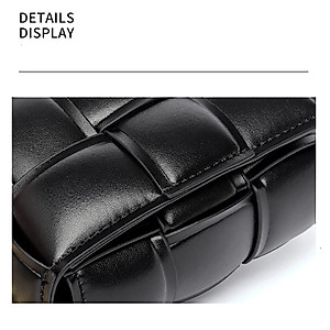 Black Cute Handbag Big Purse,Lady Shoulder Bags, Tote Bag with Fashion Rivet Chain,with Magnetic Buckle Closure