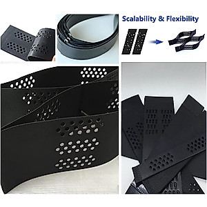 Driveway Grids Garden Shed Base Grid,Heavy Duty Gravel Stabilizer Geocell Grid for Retaining Walls Driveway Path, Muds/Erosion Control Foundation Extensible ( Color : W x L , Size : 1m x 5m (3.3X16.5f