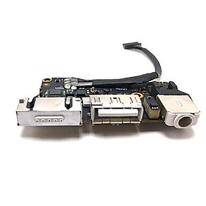 Willhom I/O Board (w/USB, Audio, DC-in 2) Replacement for MacBook Air 13 Inch A1466 (Mid 2013, Early 2014, Early 2015,Mid 2017)