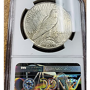 1924 S Peace Dollar $1 NGC AU-58