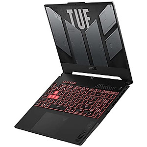 XOTICPC ASUS TUF Gaming A15 FA507NU 2023 Gaming Laptop (AMD Ryzen 7 7735HS, 64GB RAM, 2TB 990 PRO NVMe SSD, RTX 4050 6GB, 15.6" 144Hz FHD, Windows 11) Gamer Notebook Computer
