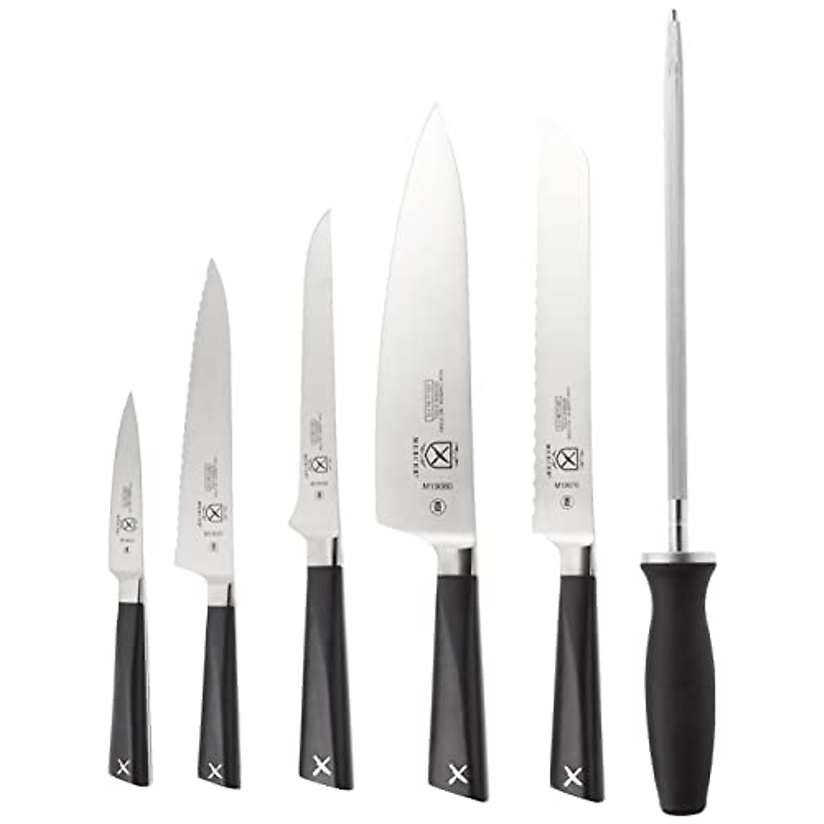 Mercer Culinary Züm 7-Piece Forged Knife Set in Roll