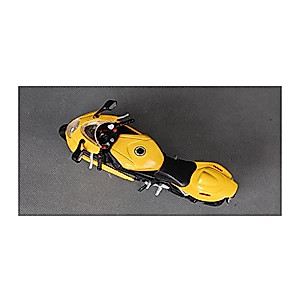 CARZE Die Cast Collectable for Suzuki GSXR GSX-R 600 Diecast Motorcycle Model Birthday Gift Toys Car Collection 1/12