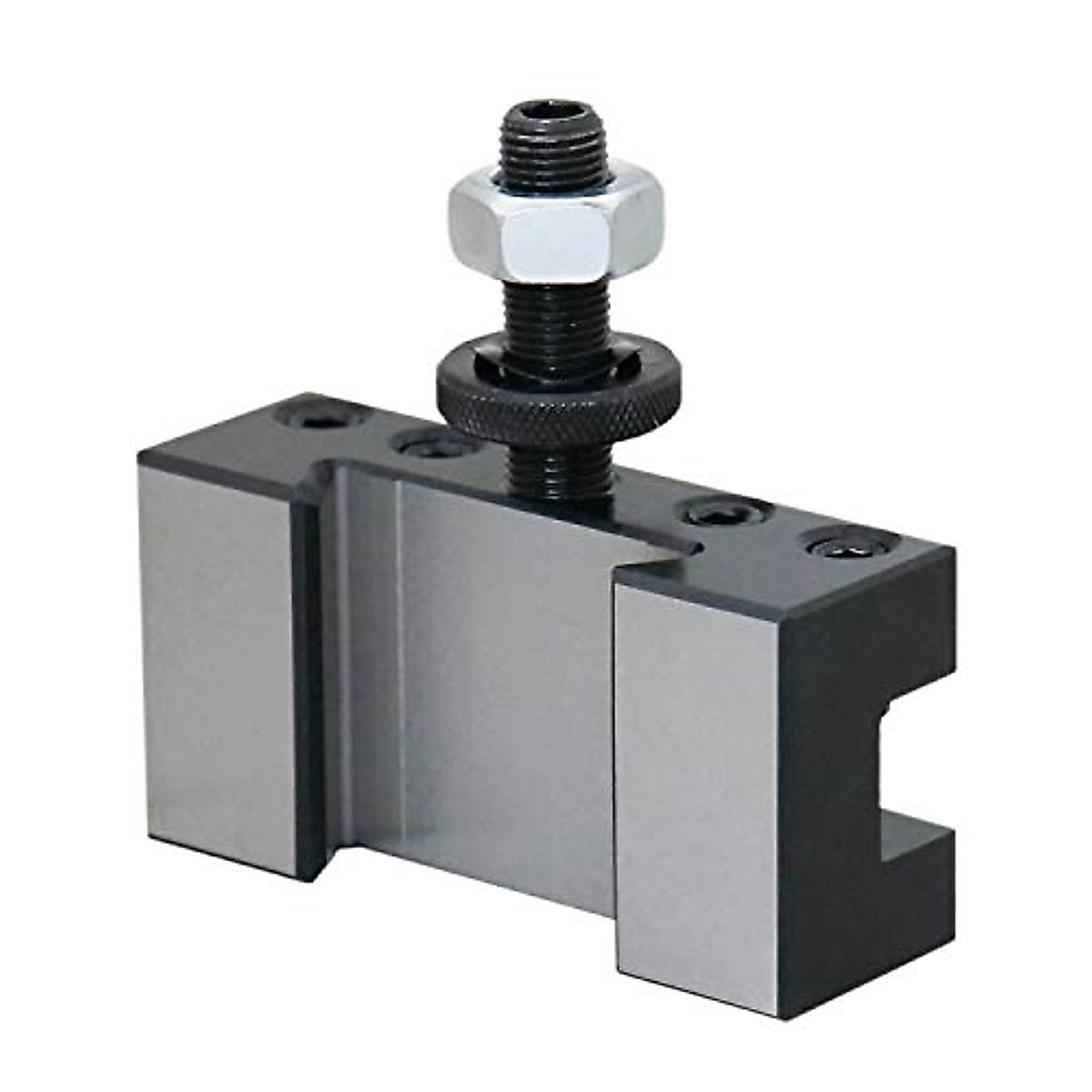 Accusize Industrial Tools Style Axa Turning and Facing Quick Change Tool Post Holder for1/2'' Turning Tools, Style 1, 0250-0101