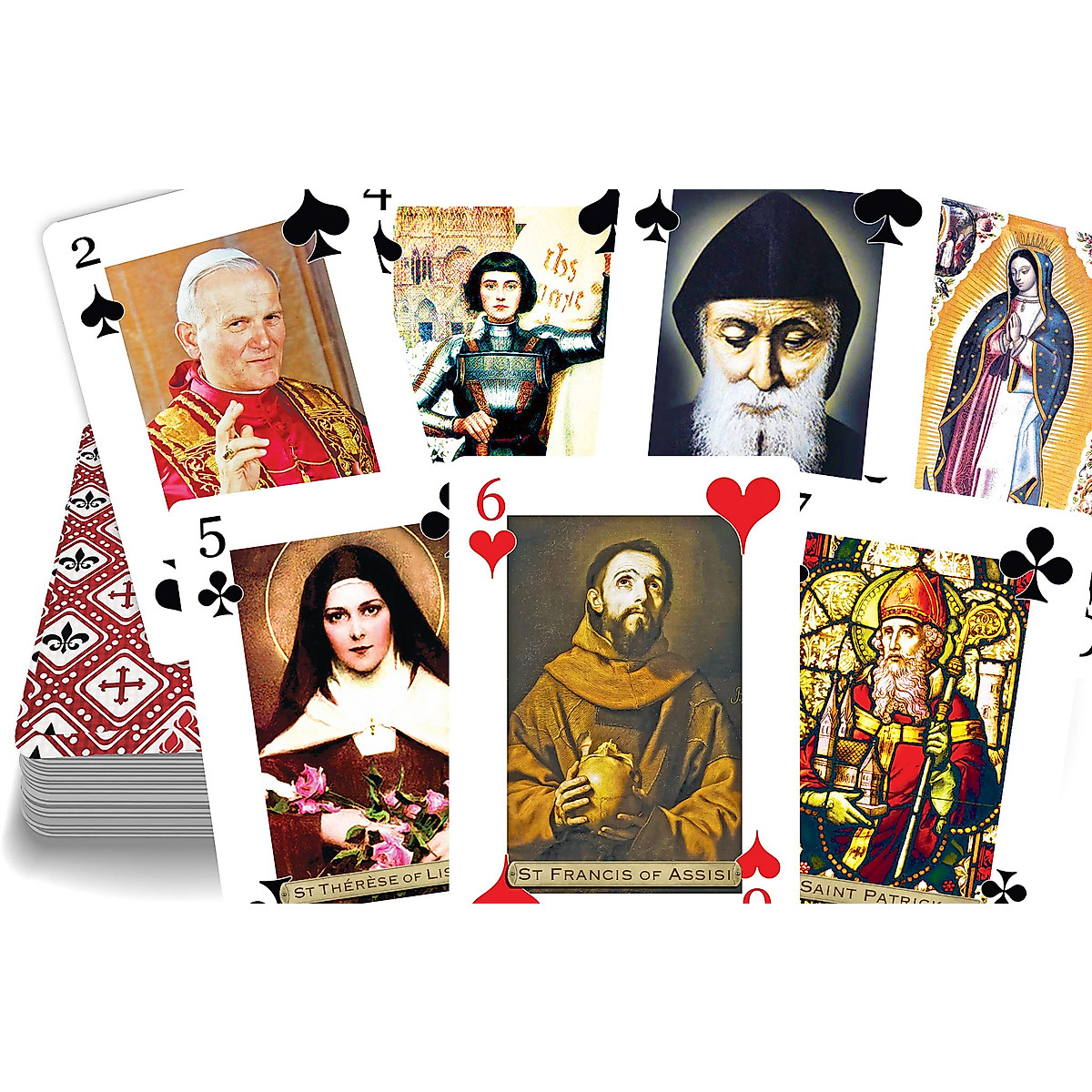 Holy Playing Cards: Saints Edition | Premium Card Deck Featuring The Saints