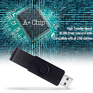 Bundle of USB Case of 10 Slots and 16GB USB Flash Drives 10 Pack Blue Mix Black USB Holders to Organize 10 Thumb Drives 16 GB