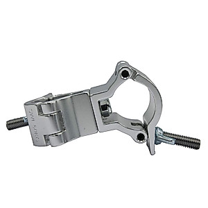 DJ Truss Swivel Coupler Clamp Fit Pipe 32-35mm F24 Heavy Duty Aluminum Alloy 110 LBs for Stage Lighting