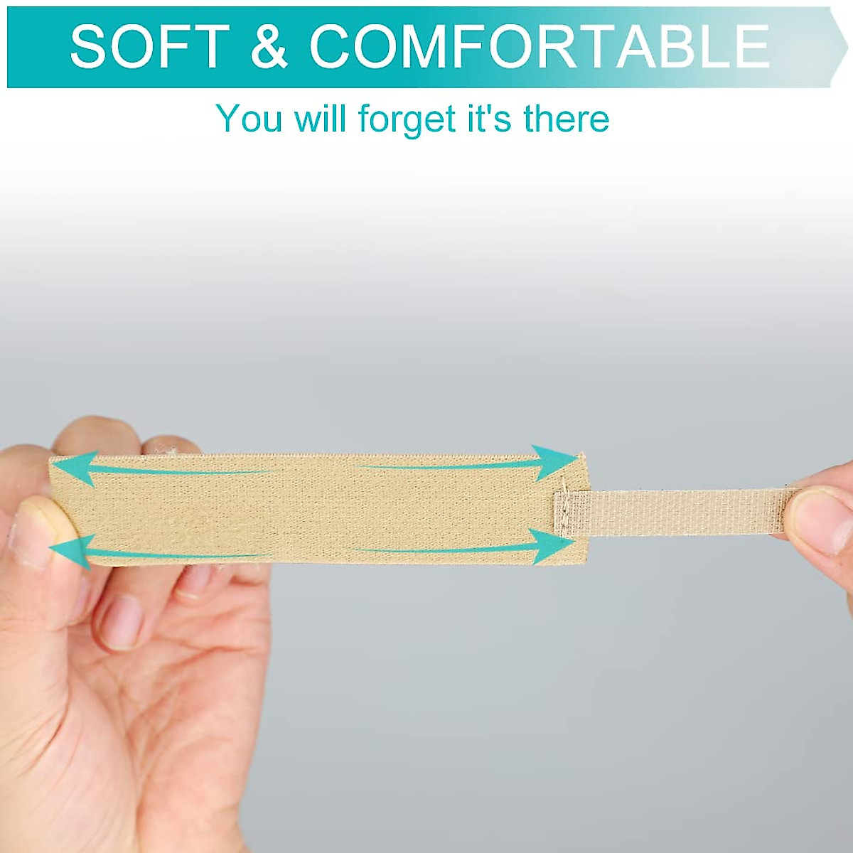 Reusable Male External Catheter Strap Leak Free Condom Cath Fixer Adjustable Penile Sheaths Urinary Condom Straps Holder Band for Prostate Surgery Men Patients Camel, 10 Pcs