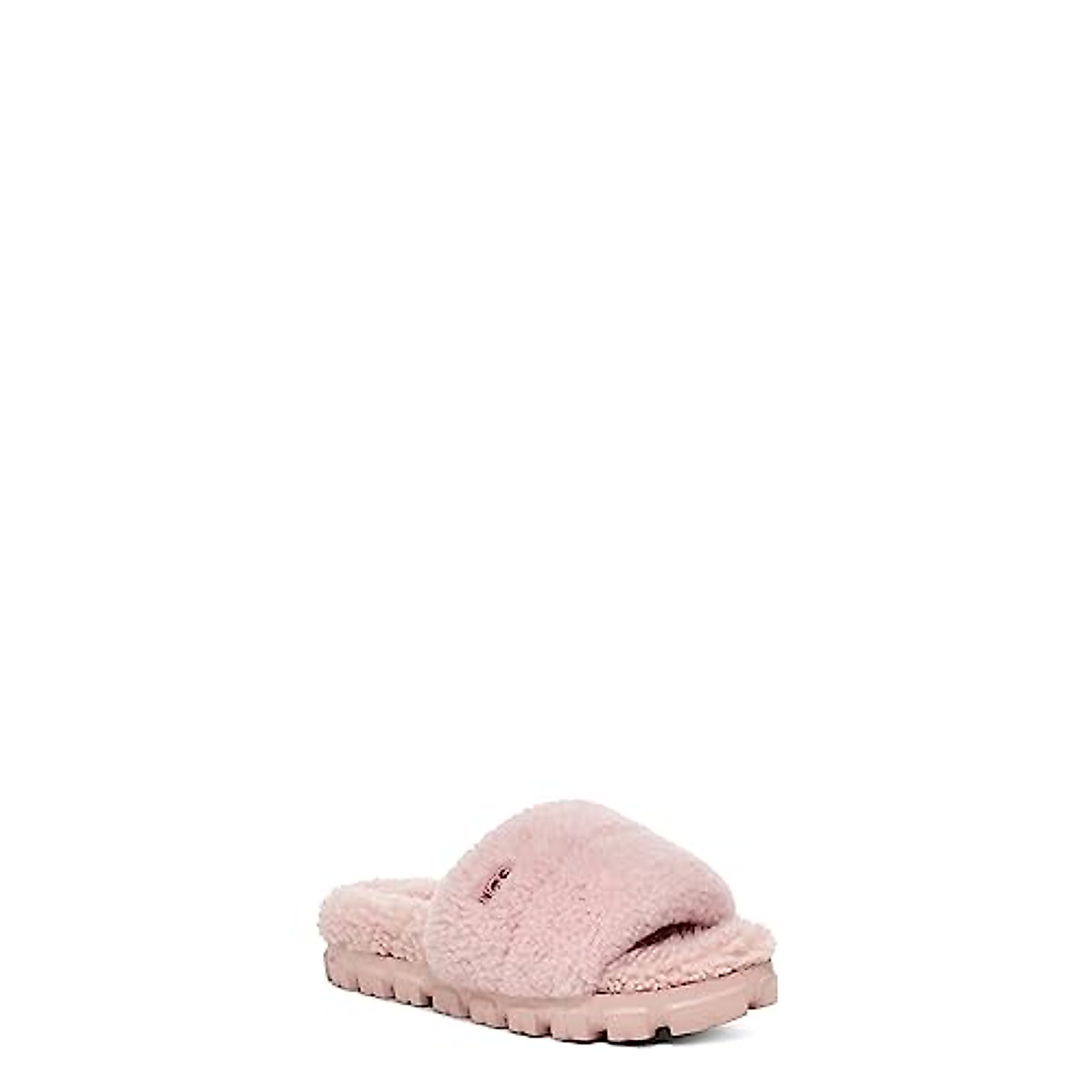 UGG Women's Cozetta Curly Slipper, Rose Grey, 10