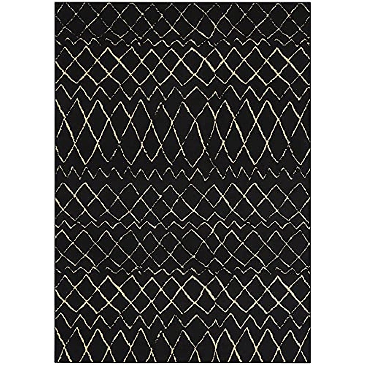 Nourison Grafix Tribal Black 7' x 10' Area Rug, 7' x 10'