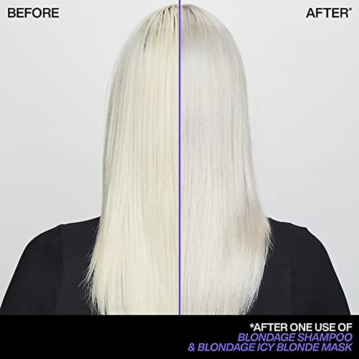 Redken Blondage Icy Color Depositing Mask | Instant Customized Temporary Color | Color Tint Hair Treatment| For Blonde Hair | 8.5 Fl Oz