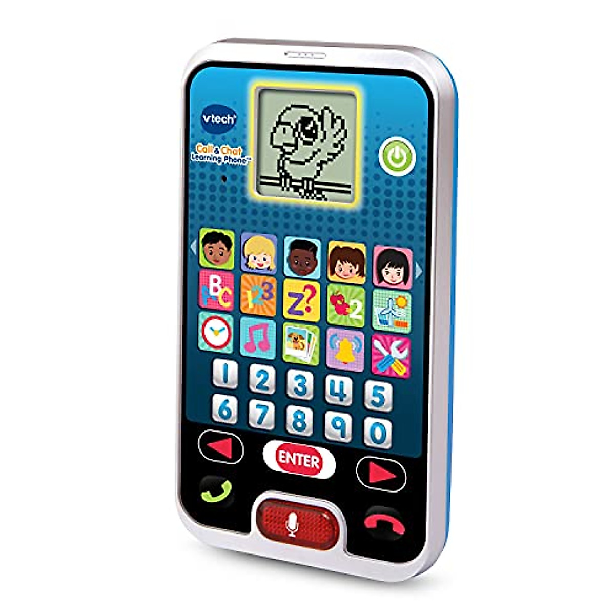 VTech Call and Chat Learning Phone, Black