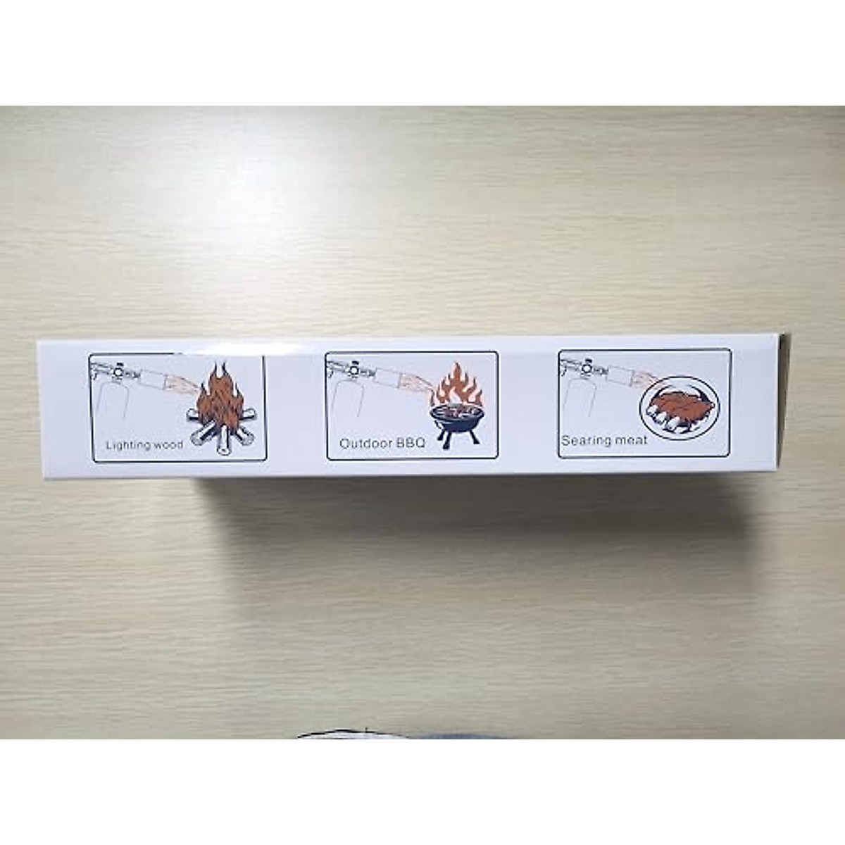 POWERFUL Kitchen Cooking Torch - Sous Vide - Propane Torch - Charcoal Torch Lighter - Grilling Culinary Kitchen Torch, Outdoor Cooking Torch for BBQ Searing Steak, Creme Brulee (Tank Not Included)