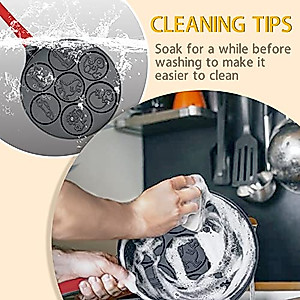 Dinosaur Pancake Maker Pan for Kids, Pancake Molds Egg Pan Waffle Maker Breakfast Nonstick Pancake Griddle Mini Pancakes Maker Machine Car Truck Dinosaur Pancake Molds for Kids