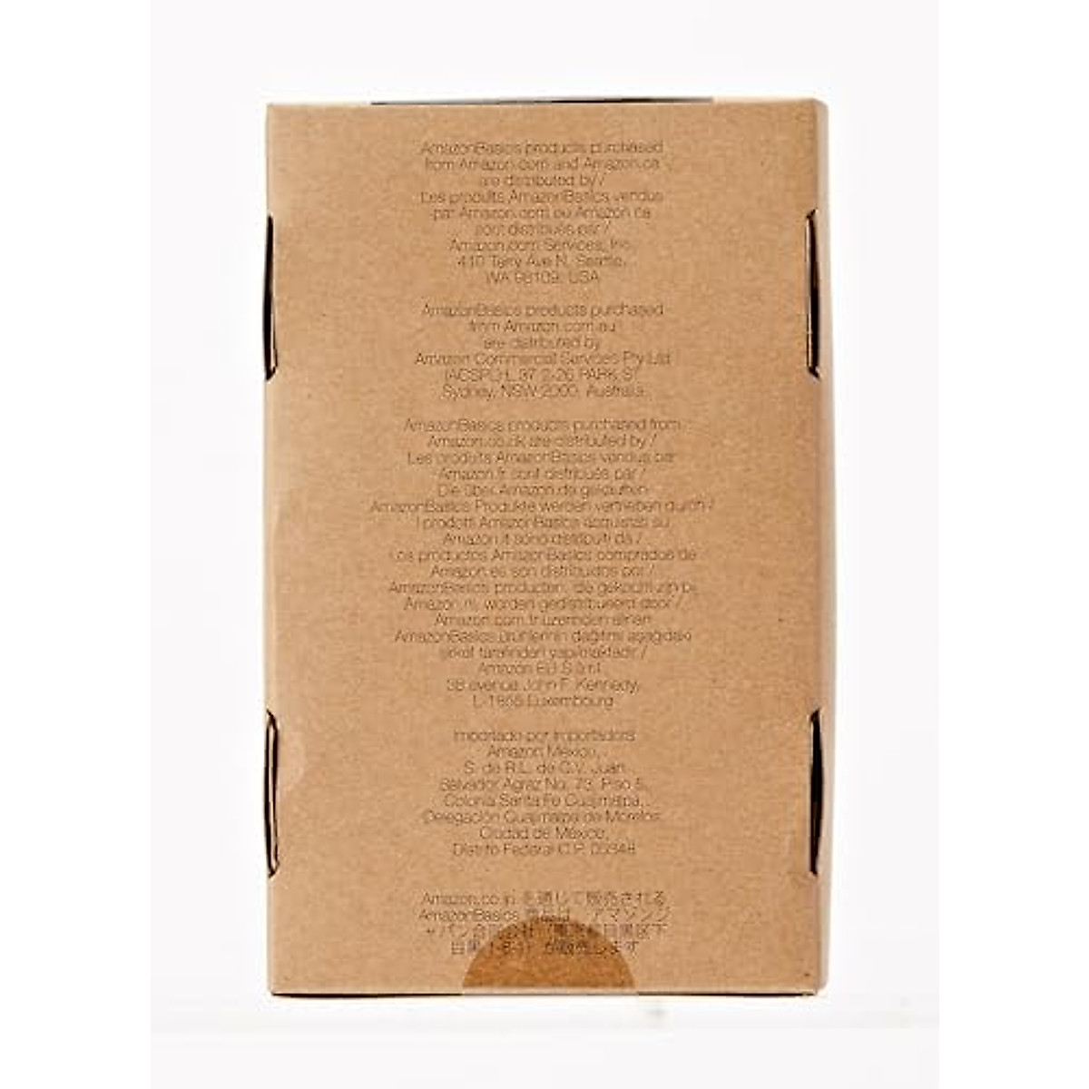 Amazon Basics 3.5 Aux to 2 x RCA Adapters, Audio Cable for Amplifiers, Active Speakers with Gold-Plated Plugs, 8 Feet/2.4 m, Black