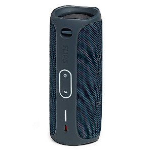 JBL Flip 5 Portable Bluetooth Speaker - Ocean Blue (JBLFLIP5BLUAM) (Renewed)