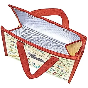 Skater FBC1-A Non-Woven Lunch Bag, Insulated Bag, Kiki's Delivery Service, Botanical Ghibli