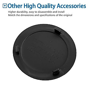 55077311AB 68495076AA for Dodge Ram 2003-20 Rear Bumper Step Pad Towing Ball Plug Trailer Hitch Cover